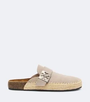 Tory Burch Mellow Woven Suede Clogs