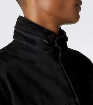 TOM FORD Hooded Suede Field Jacket