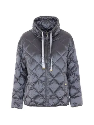 Max Mara Quilted Blouson Jacket - Grey