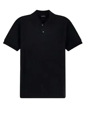 Gucci Technical Jersey Polo Shirt - Black