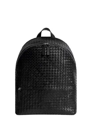 Bottega Veneta Woven Leather Backpack