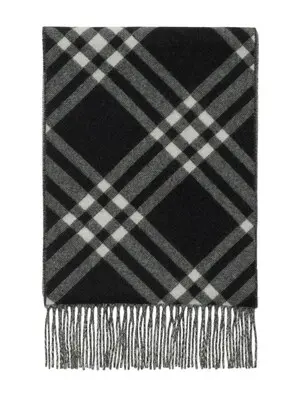 Burberry Check Cashmere Scarf
