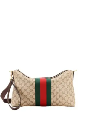 Gucci Gg Web Shoulder Bag
