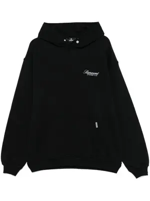 REPRESENT Owners Club Script Hoodie - Black