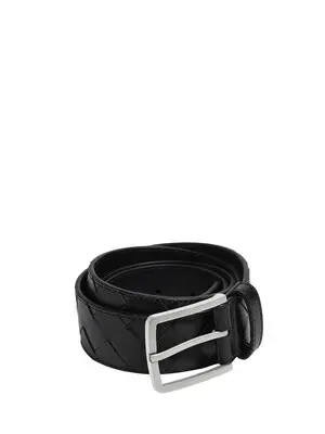 Bottega Veneta Braided Belt - Black