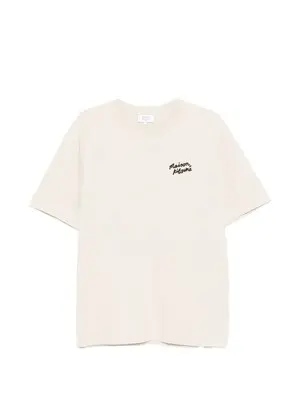 Maison Kitsuné Handwriting Cotton T-shirt