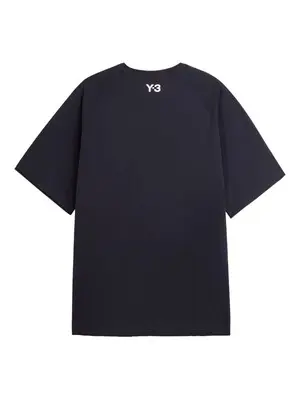 Y3 Logo Cotton T-shirt