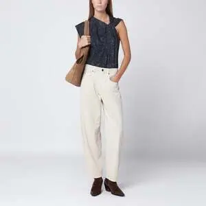 Isabel Marant Étoile Asymmetrical Printed T-shirt