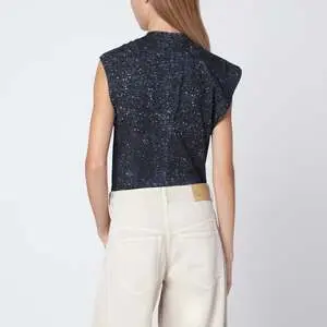 Isabel Marant Étoile Asymmetrical Printed T-shirt