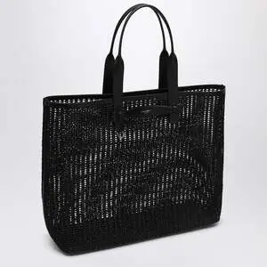 Dolce & Gabbana Adamo Shopping Bag In Woven Mesh