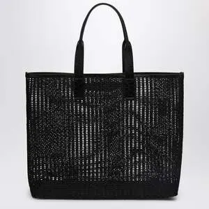 Dolce & Gabbana Adamo Shopping Bag In Woven Mesh