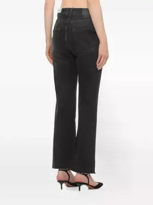 Marella Raw-cut Cropped Flared Jeans