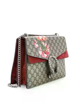 Gucci Dionysus Blooms Print Gg Coated Canvas Medium Shoulder Bag