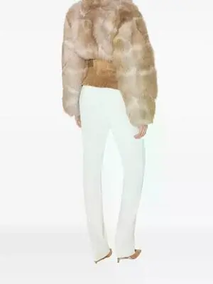 Elisabetta Franchi Fur-effect Bustier Jacket