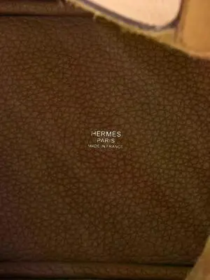 Hermès Picotin Lock Bag Clemence Pm Bucket Bag - Brown
