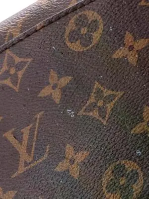 LOUIS VUITTON S Lock Sling Bag Macassar Monogram Canvas Belt Bag - Brown