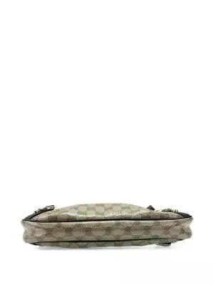Gucci 2000s Abbey Gg Crystal Shoulder Bag