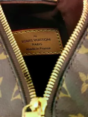 LOUIS VUITTON Side Trunk Handbag Monogram Canvas Pm Shoulder Bag - Brown
