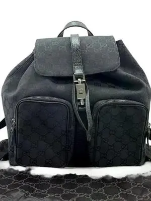 Gucci 2000s Jackie Backpack - Black