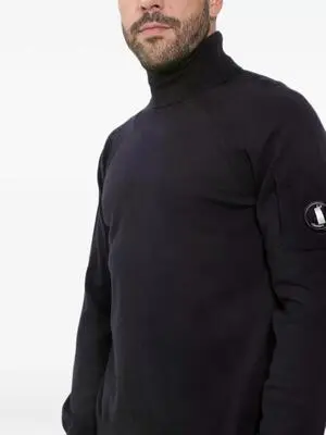 C.P. COMPANY Roll-neck Pocket Sweater