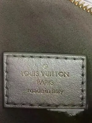 LOUIS VUITTON Coussin Bag Monogram Embossed Lambskin Bb Crossbody Bag - Metallic