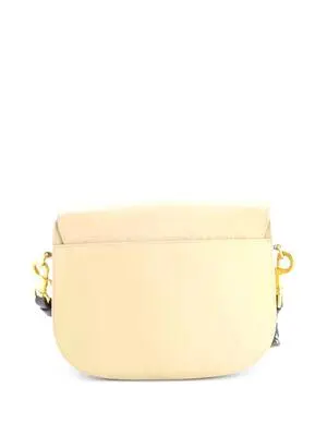Dior Bobby Flap Bag Leather Large Crossbody Bag - Neutrals