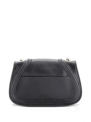 Gucci Blondie Nm Chain Crossbody Bag Leather Small Shoulder Bag - Black