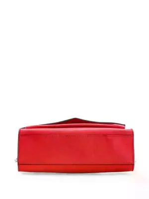 LOUIS VUITTON Mylockme Handbag Leather Bb Crossbody Bag - Red