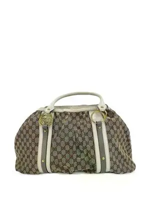 Gucci 2000s Interlocking G Tote Bag - Brown