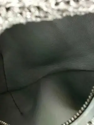 Bottega Veneta Laminated Crochet Mini Satchel