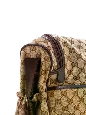 Gucci Gg Canvas Diaper Crossbody Bag