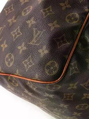 LOUIS VUITTON Speedy Handbag Monogram Canvas 40 Satchel - Brown