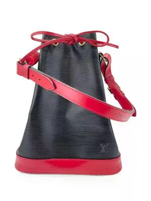 LOUIS VUITTON 1996 Noe Epi Shoulder Bag - Black