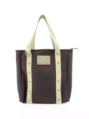 LOUIS VUITTON 2005 Cabas Mm Shoulder Bag - Brown