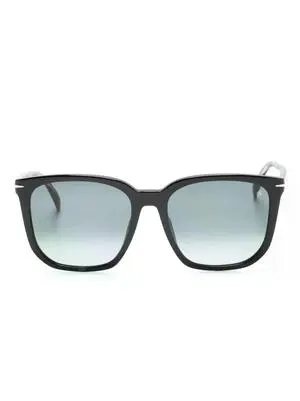 DB EYEWEAR BY DAVID BECKHAM Oversize-frame Sunglasses - Black