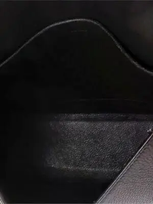 Celine Trotteur Grainy Leather Small Crossbody Bag - Grey