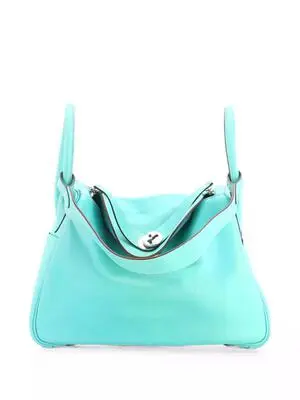 Hermès Lindy Bag Swift 30 Shoulder Bag - Blue