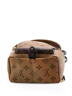 LOUIS VUITTON Palm Springs Reverse Monogram Canvas Mini Backpack - Brown