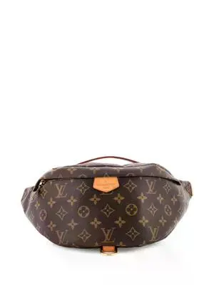 LOUIS VUITTON Bum Bag Monogram Canvas Belt Bag - Brown