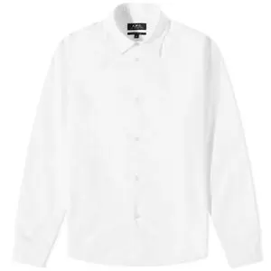 A.p.c. Casual Poplin Shirt - White