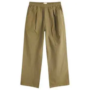 Folk Drawcord Loose Trousers - Sage