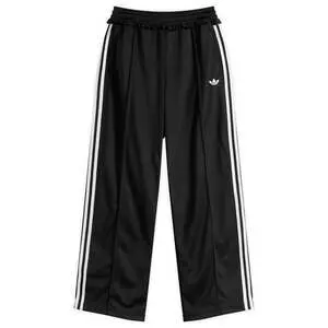 Adidas Pleated Firebird Track Pants - Black