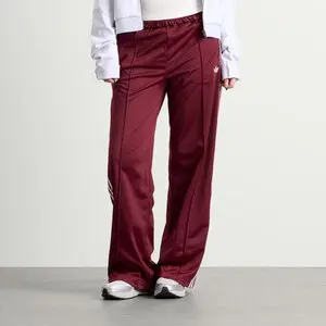 Adidas Pleated Firebird Track Pant - Shadow Red