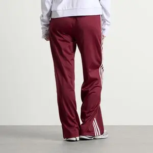 Adidas Pleated Firebird Track Pant - Shadow Red