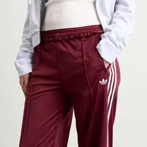 Adidas Pleated Firebird Track Pant - Shadow Red