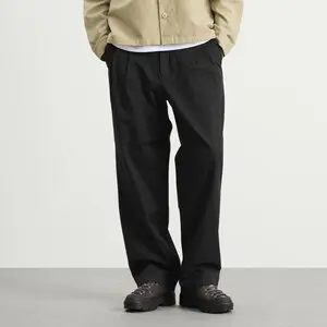Norse Projects Hestur Relaxed Twill Pleated Trousers