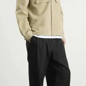 Norse Projects Hestur Relaxed Twill Pleated Trousers