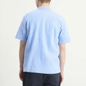 Universal Works Seersucker Shirting Road Shirt