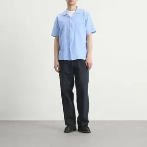 Universal Works Seersucker Shirting Road Shirt