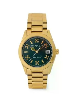 Off-White Crossing 32mm Watch - Green